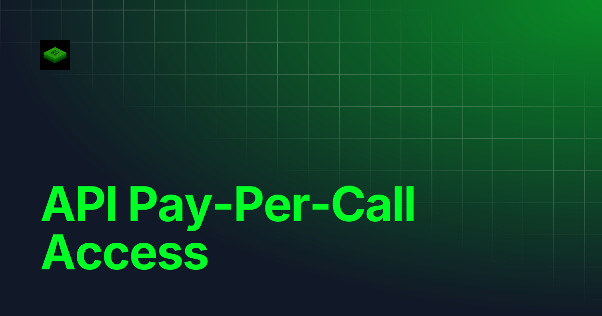 API Pay-Per-Call Access | 402gate Docs